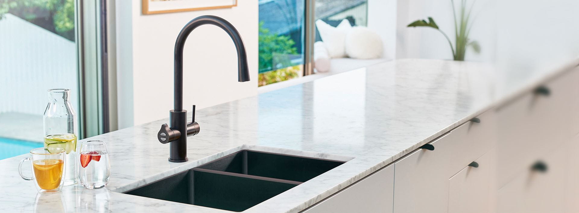 In The Black - Black Kitchen Taps | Zip Water